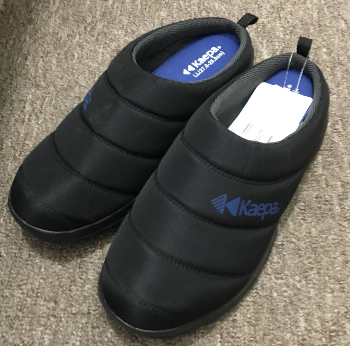 【新品】未使用 Kaepa カッパ ケイパー クロッグサンダル スニーカー LL 27.0cm～28.0cm ミュール スリッポン サボ 軽量 楽ちん タウン かかとなし の落札情報詳細 ...