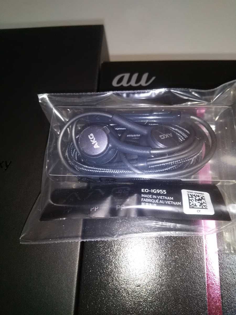 【新品】新品未使用AKG正規品 au DoCoMo 純正Galaxy付属品 AKG イヤホン Galaxy s8s9 sc-02j scv36 sc-02k scv36 sc-03k ...