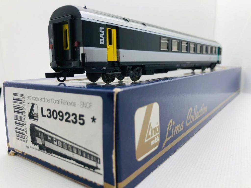 LIMA L309235 SNCF 2ND CLASS AND BAR CORAIL RENOVEE COACH リマ HOゲージ フランス国 ...