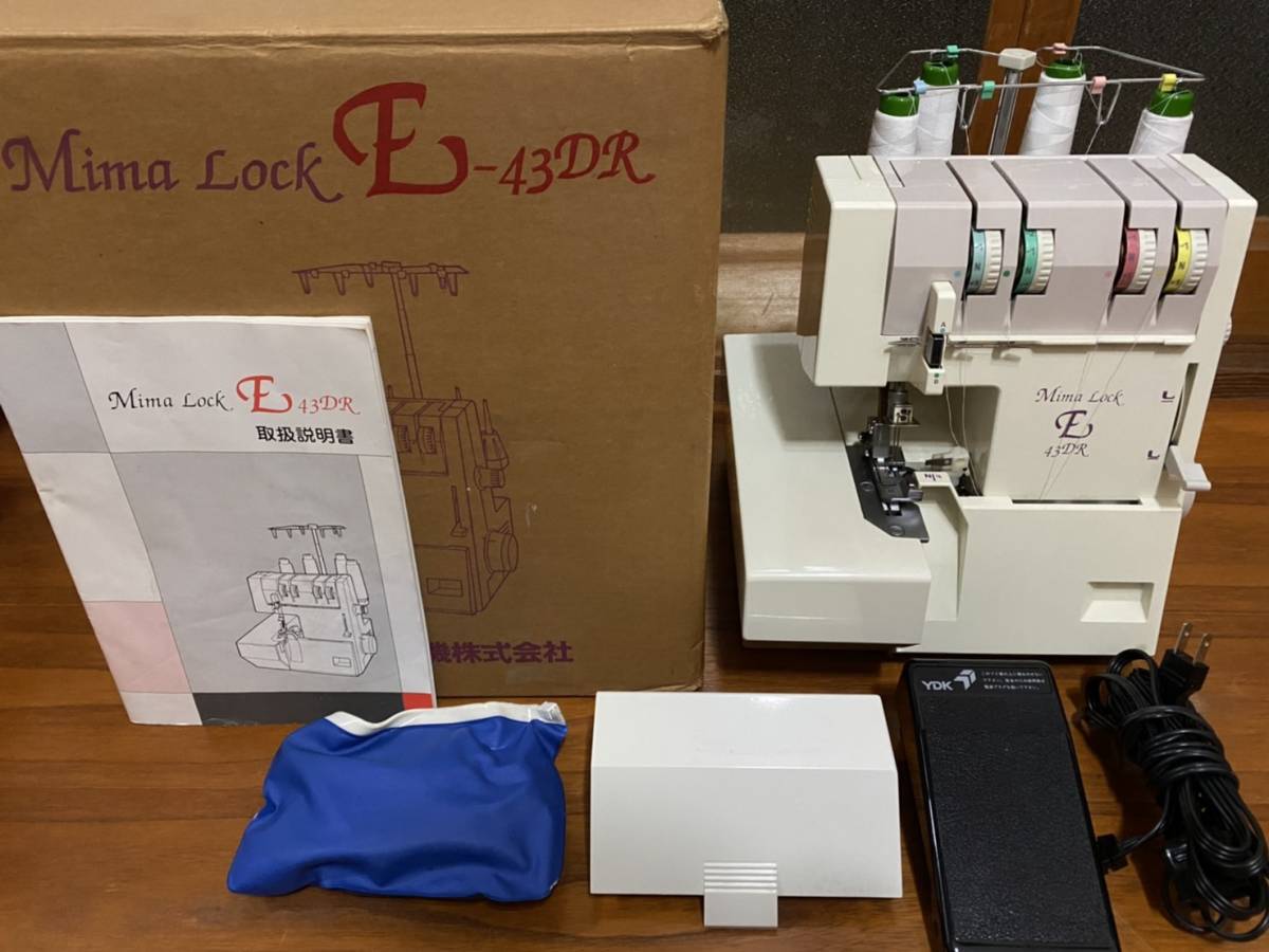 送料込★美馬精機 E-43DR ロックミシン 動作品★Mima Lock Hobby Lock 788 マミーロックの落札情報詳細 - Yahoo!オークション落札価格検索 オークフリー