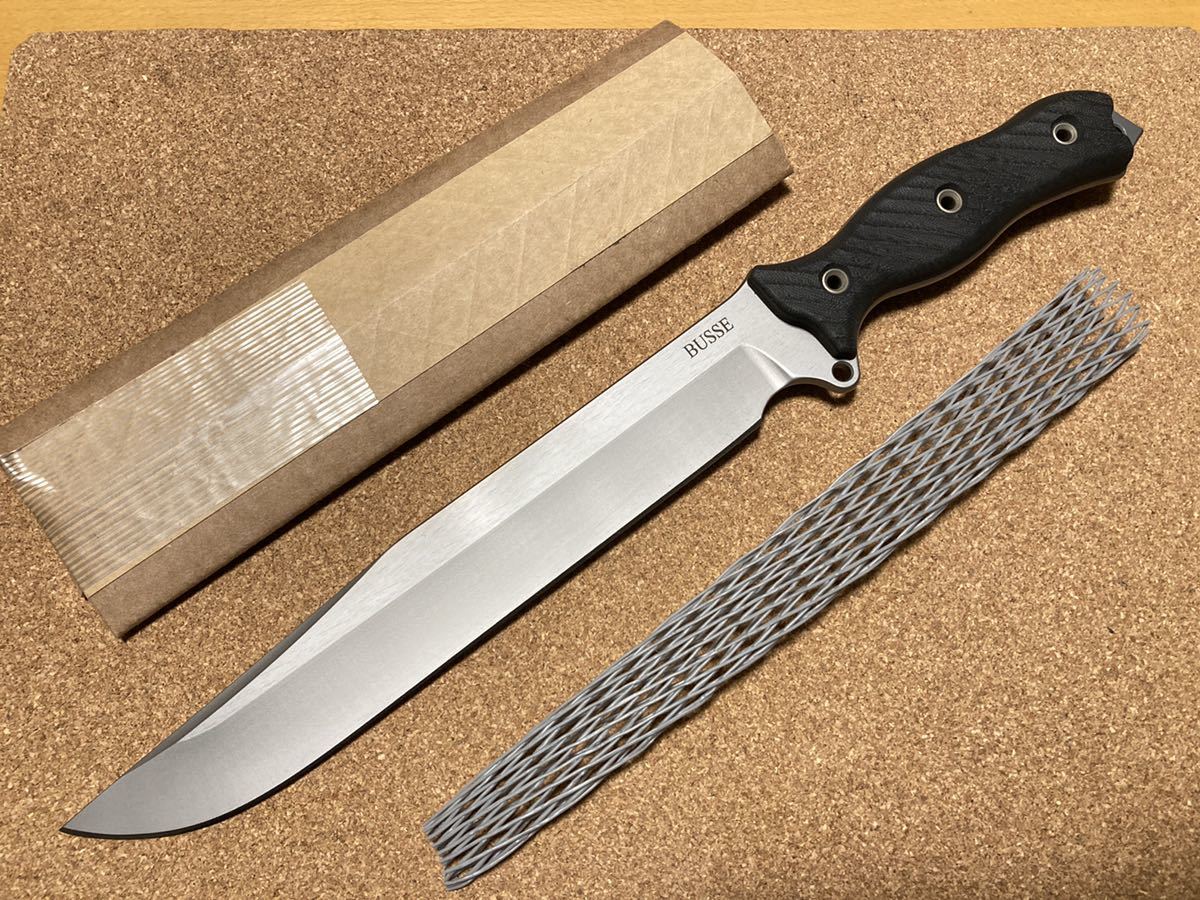 【新品】Busse Combat JACK HAMMER 10 BIG DC FINISH INFI Black G10 未使用コレクション ...