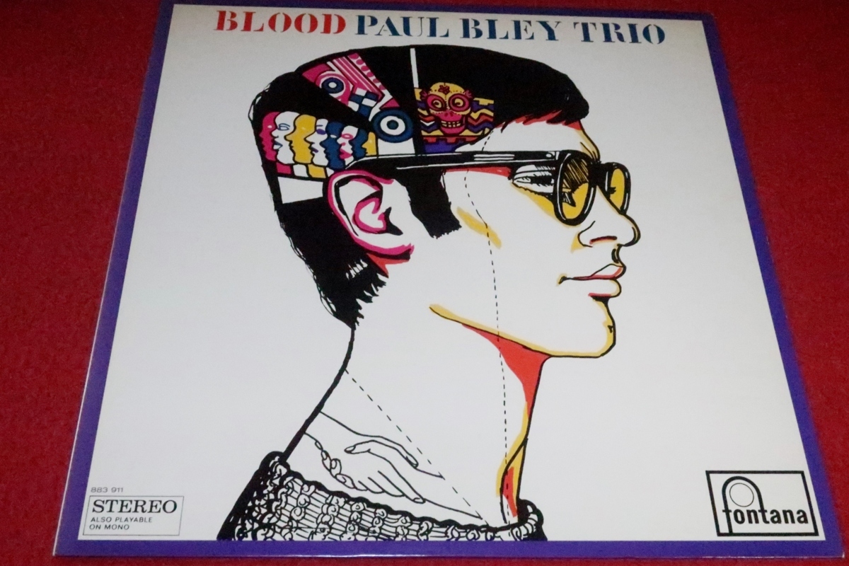 1206こ3F JAZZ LP ポール・ブレイ・トリオ/ブラッド【国内盤帯欠/美盤】PAUL BLEY TRIO/BLOOD(送料710円【ゆ ...