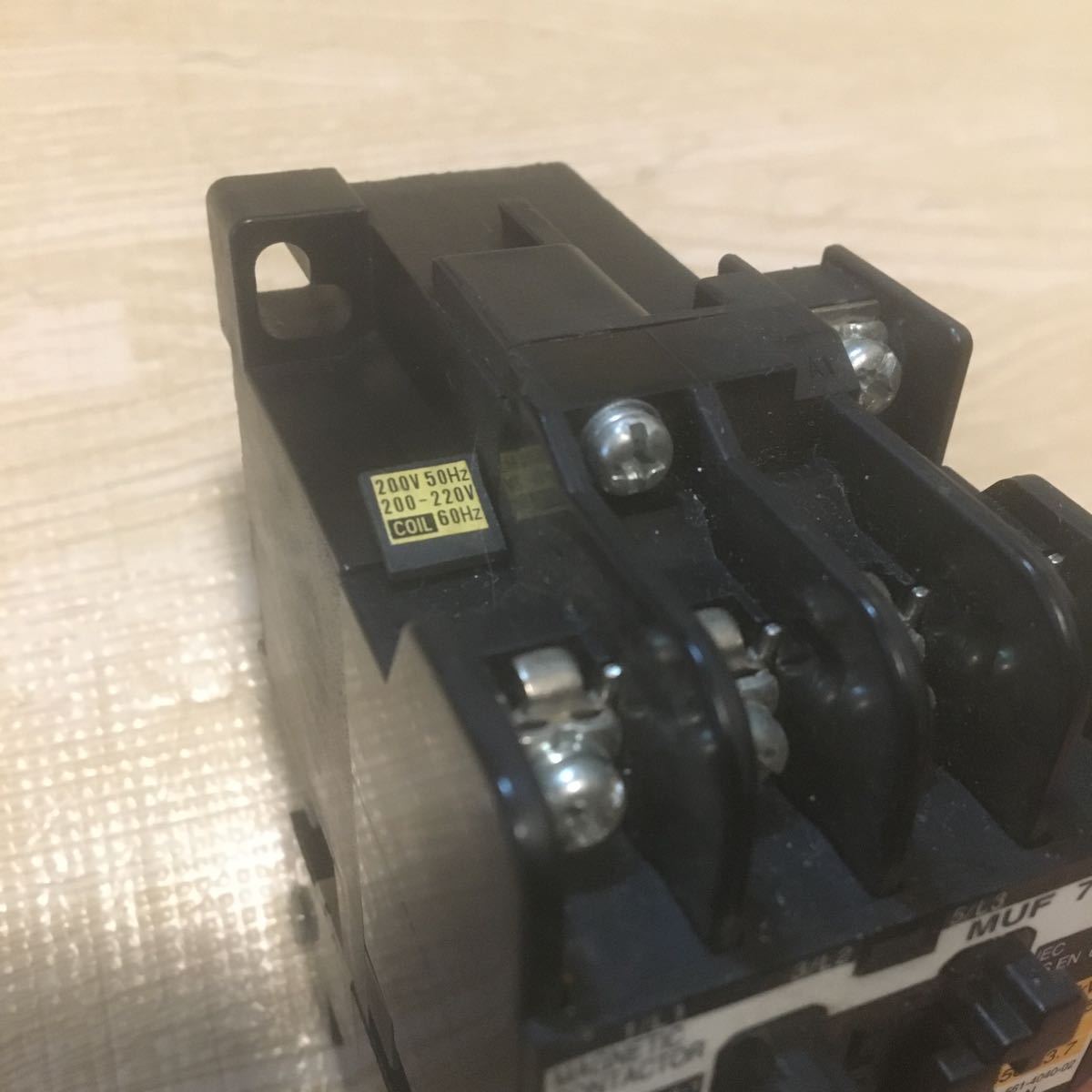 電磁接触器 MUF 7 200v 2.2kw マグネットスイッチ 春日電機の落札情報詳細 - Yahoo!オークション落札価格検索 オークフリー