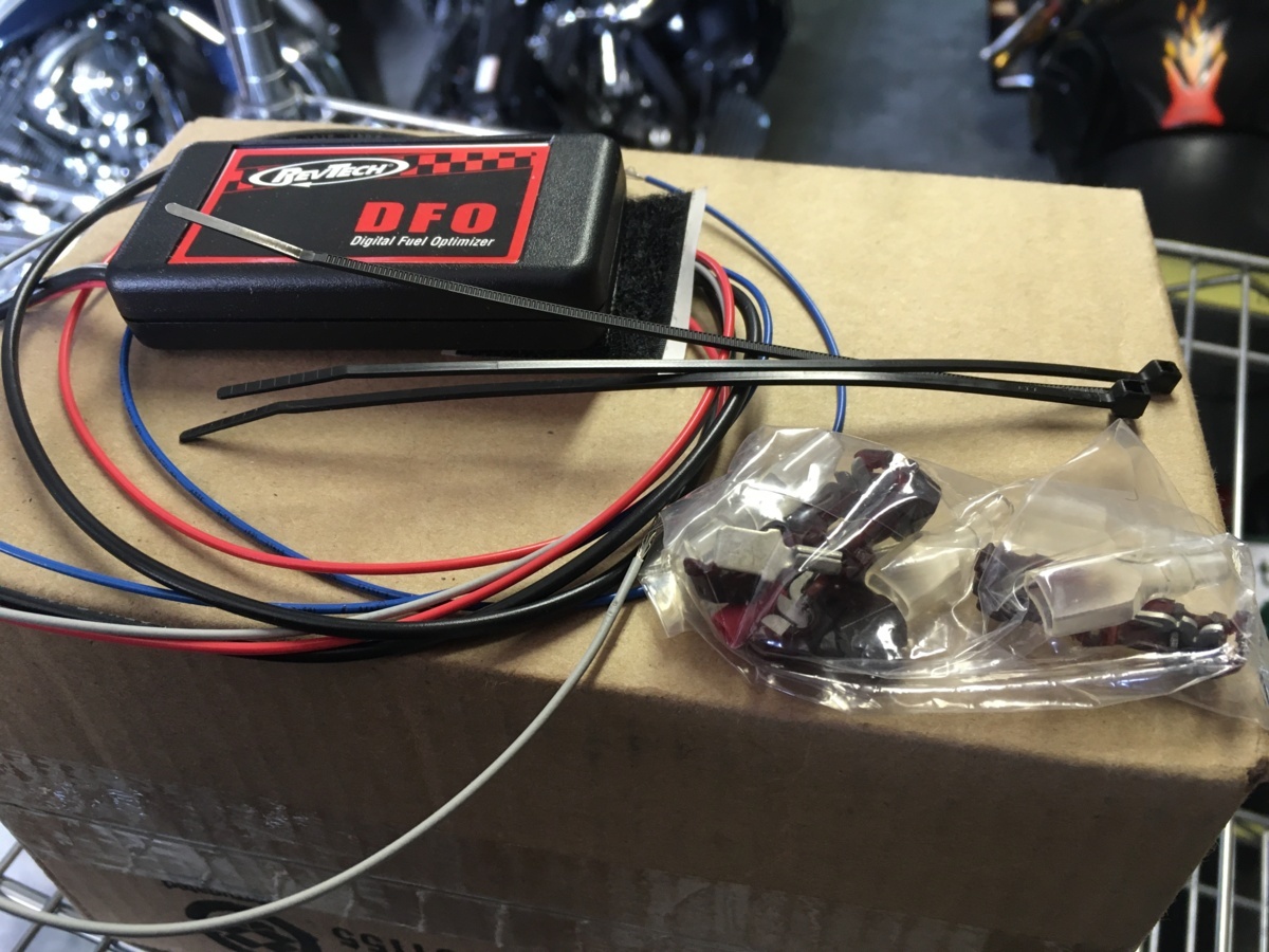 ハーレーダビッドソン RevTech製 DFO Digital Fuel Optimizer 燃調 インジェクション コントローラー ビッグ ...