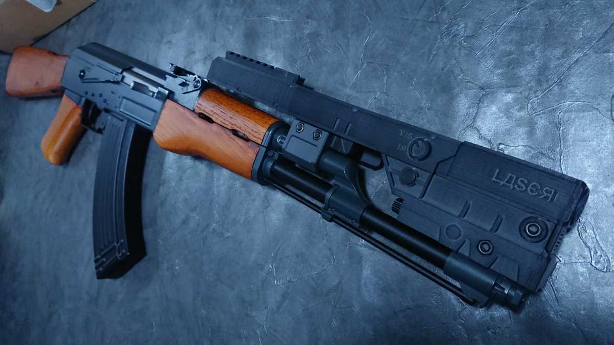 AK エリジウムカスタム！リコイルウエイトブローバック リアルウッドモデル CYMA cm046+SRU sr-hma-kitの落札情報詳細 ...
