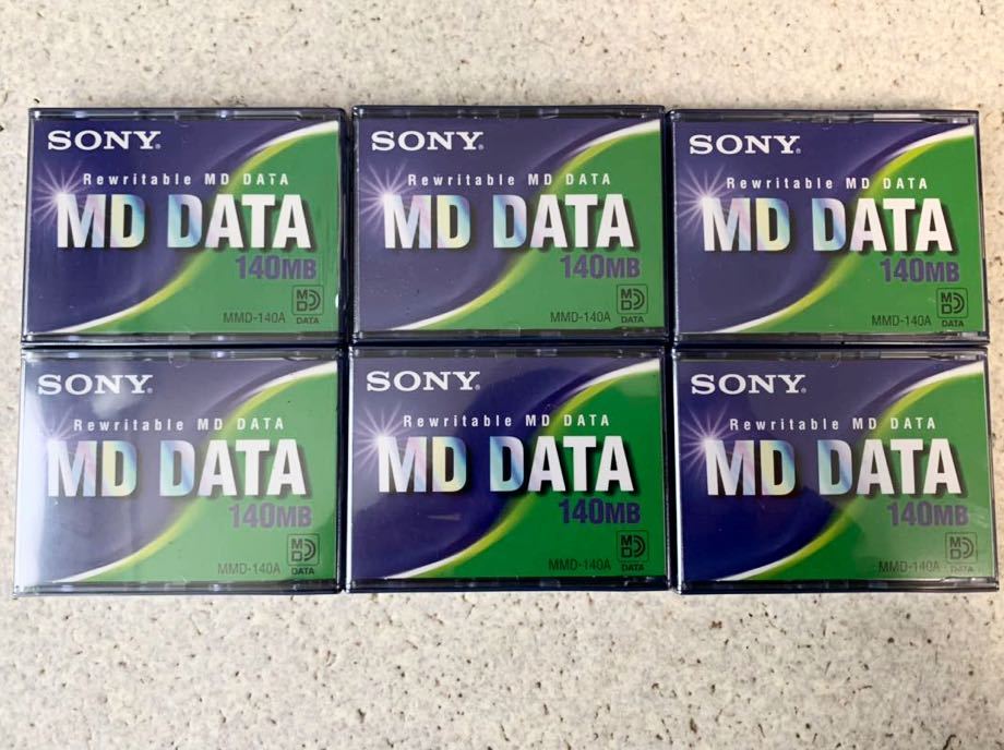 【新品】1円 新品 未使用 未開封 送料無料 SONY MD DATA MMD-1040A 6枚 セット まとめ 売り切り の落札情報詳細 ...