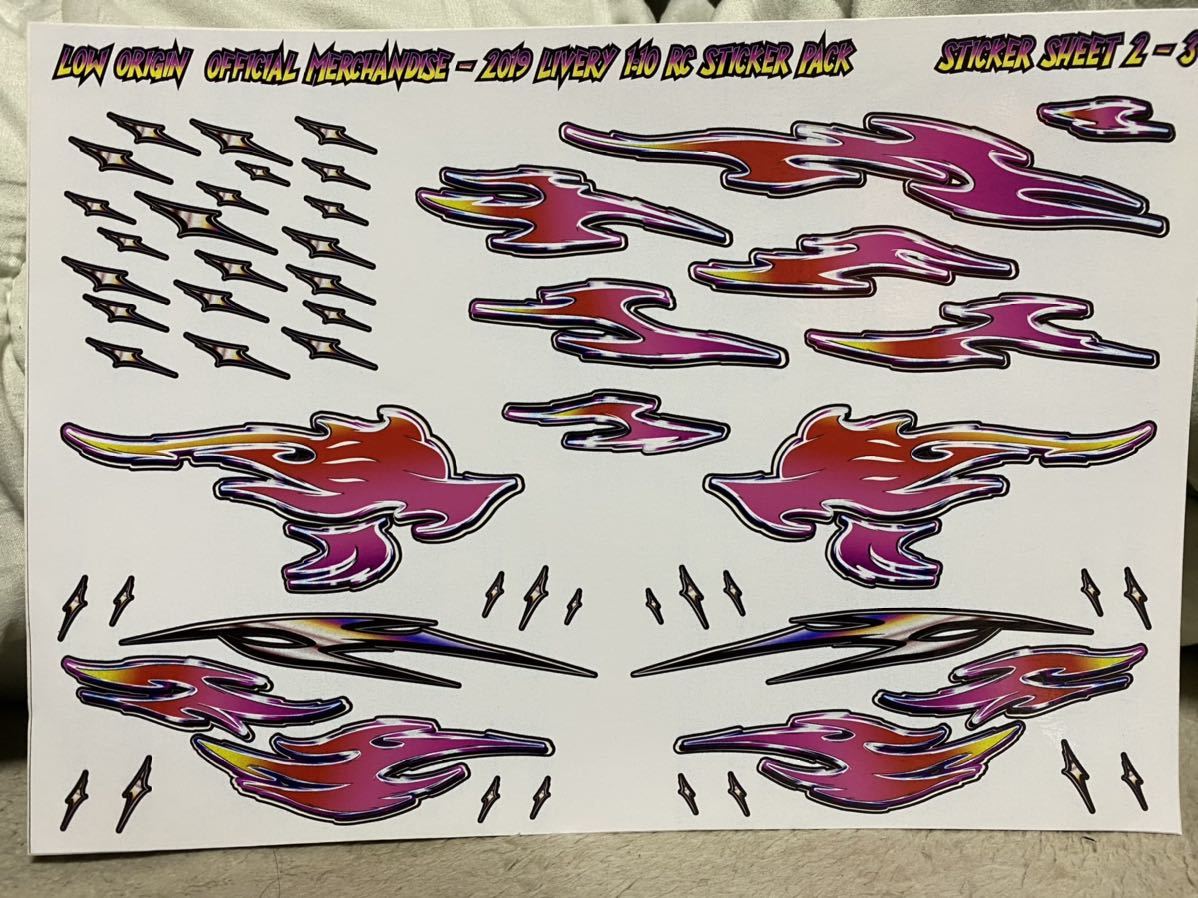 【新品】2019 Low Origin RCステッカーセット A4サイズ3枚の落札情報詳細 - Yahoo!オークション落札価格検索 オークフリー