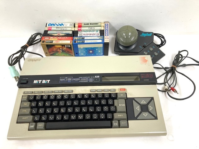 【当時物】 ソニー HOMEコンピューター MSX HITBIT HB-75+専用ソフト13本セットの落札情報詳細 - Yahoo ...