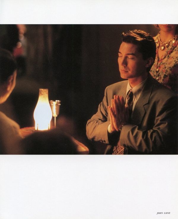 【目立った傷や汚れなし】[ピクチャーシート] ジョン・ローン John Lone in China Shadow チャイナシャドー 21x25 ...