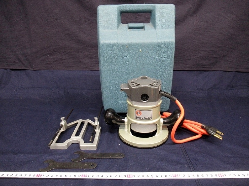 L5377 BLACK ＆ DECKER 7610 ROUTER ルーター B&D 電動ルータ 専用ケースの落札情報詳細 - Yahoo ...