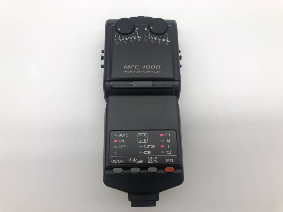 【1円～】【極美品】【動作品】 MINOLTA/ミノルタ MFC-1000 MACRO FLASH CONTROLLER/マイクロ フラッシュ ...