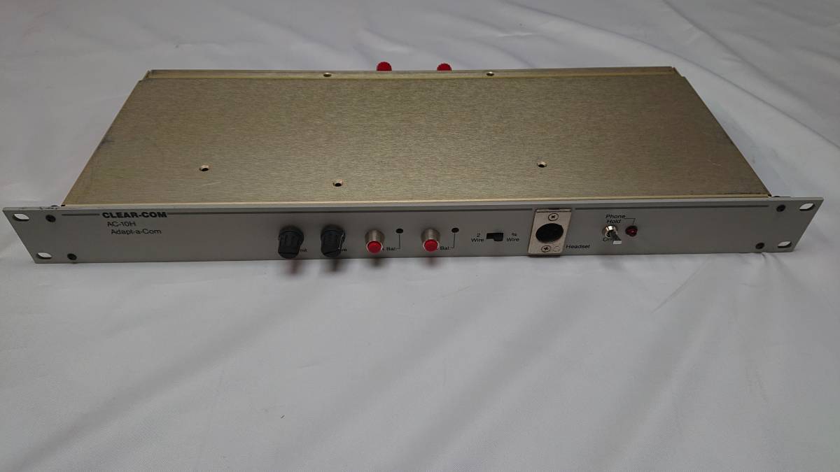 クリアーカム Clear-Com 2W/3W/4W変換インターフェース AC-10H ジャンク品の落札情報詳細 - ヤフオク落札価格検索 オークフリー