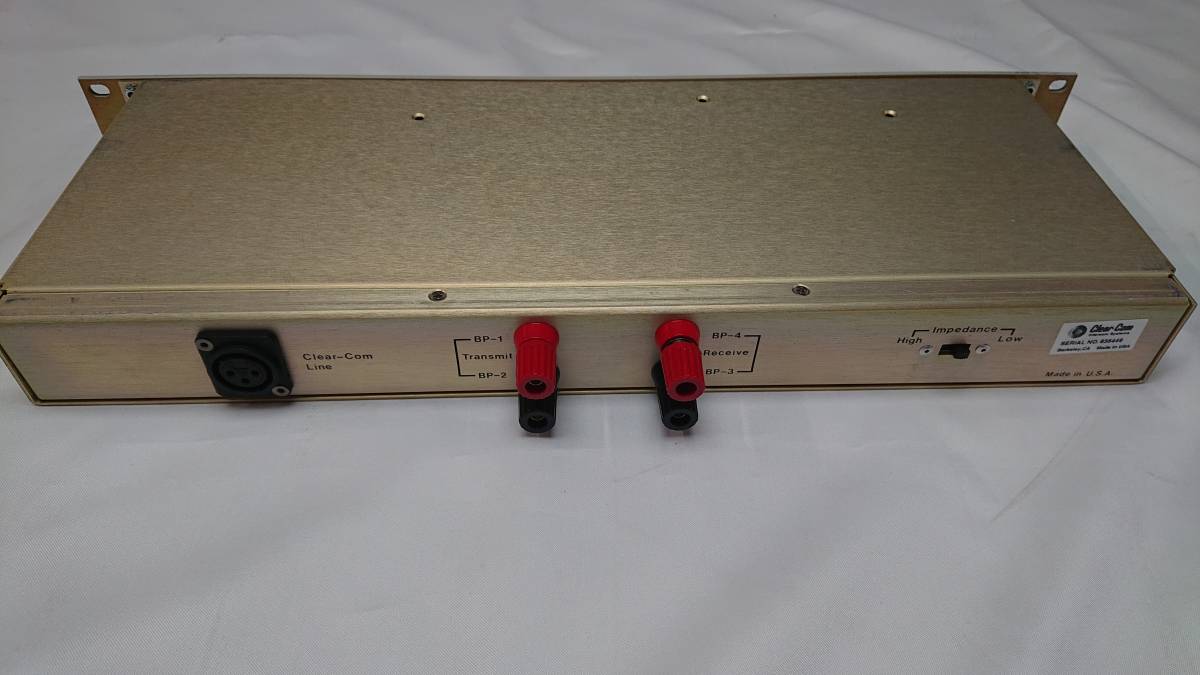 クリアーカム Clear-Com 2W/3W/4W変換インターフェース AC-10H ジャンク品の落札情報詳細 - ヤフオク落札価格検索 オークフリー