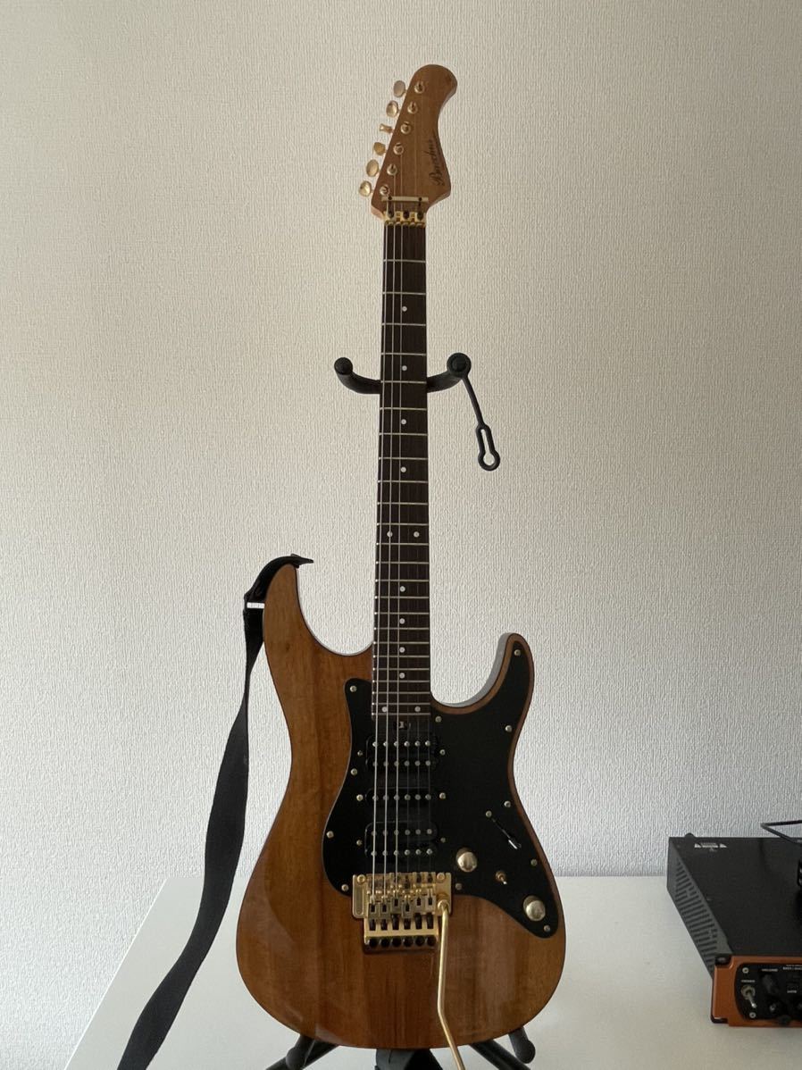 Bacchus 《バッカス》 GLOBAL Series IKEBE ORIGINAL G-CUSTOM KOA/MH/GH エレキギターの ...