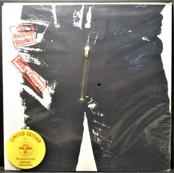レア盤-ジッパー-US盤★The Rolling Stones - Sticky Fingers[LP, '94:Rolling Stones Records - 7243-8-47863-1 ...