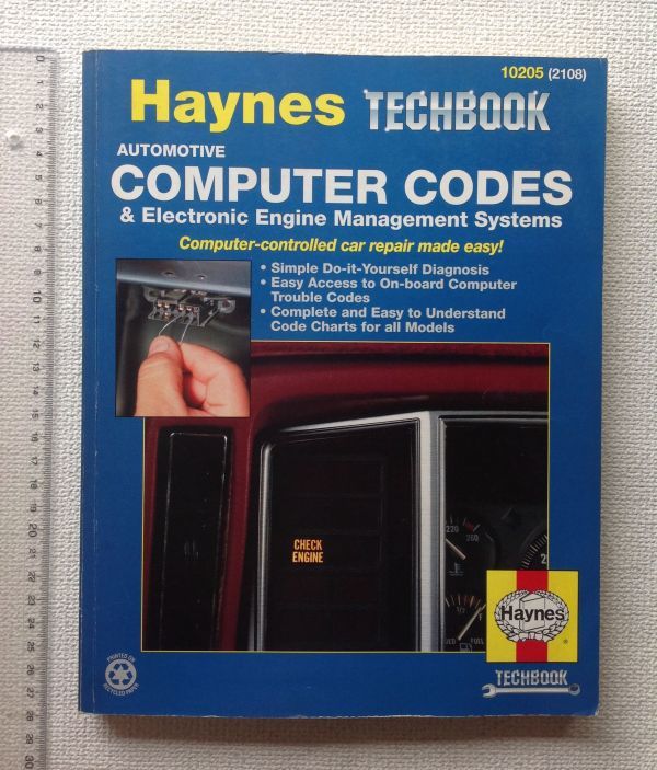 82815・特価洋書「Haynes TECHBOOK ] AUTOMOTIVE COMPUTER CODES & Electronic ...