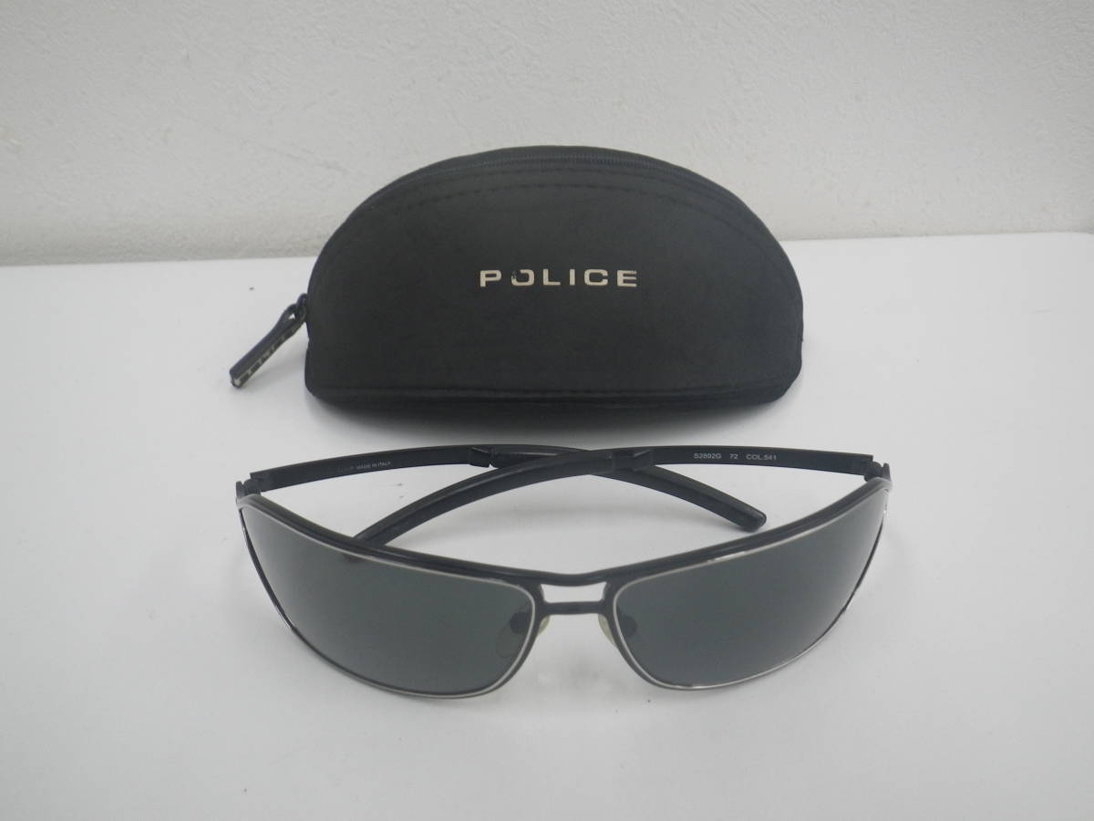 POLICE ポリス サングラス S2892G メガネ 72 COL.541の落札情報詳細 - ヤフオク落札価格情報 オークフリー