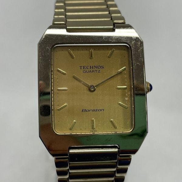 F240-M18-760 TECHNOS テクノス Borazon ボラゾン QUARTZ スクエア 腕時計 レディース クオーツ ⑪ の落札情報詳細| ヤフオク落札価格情報 オークフリー